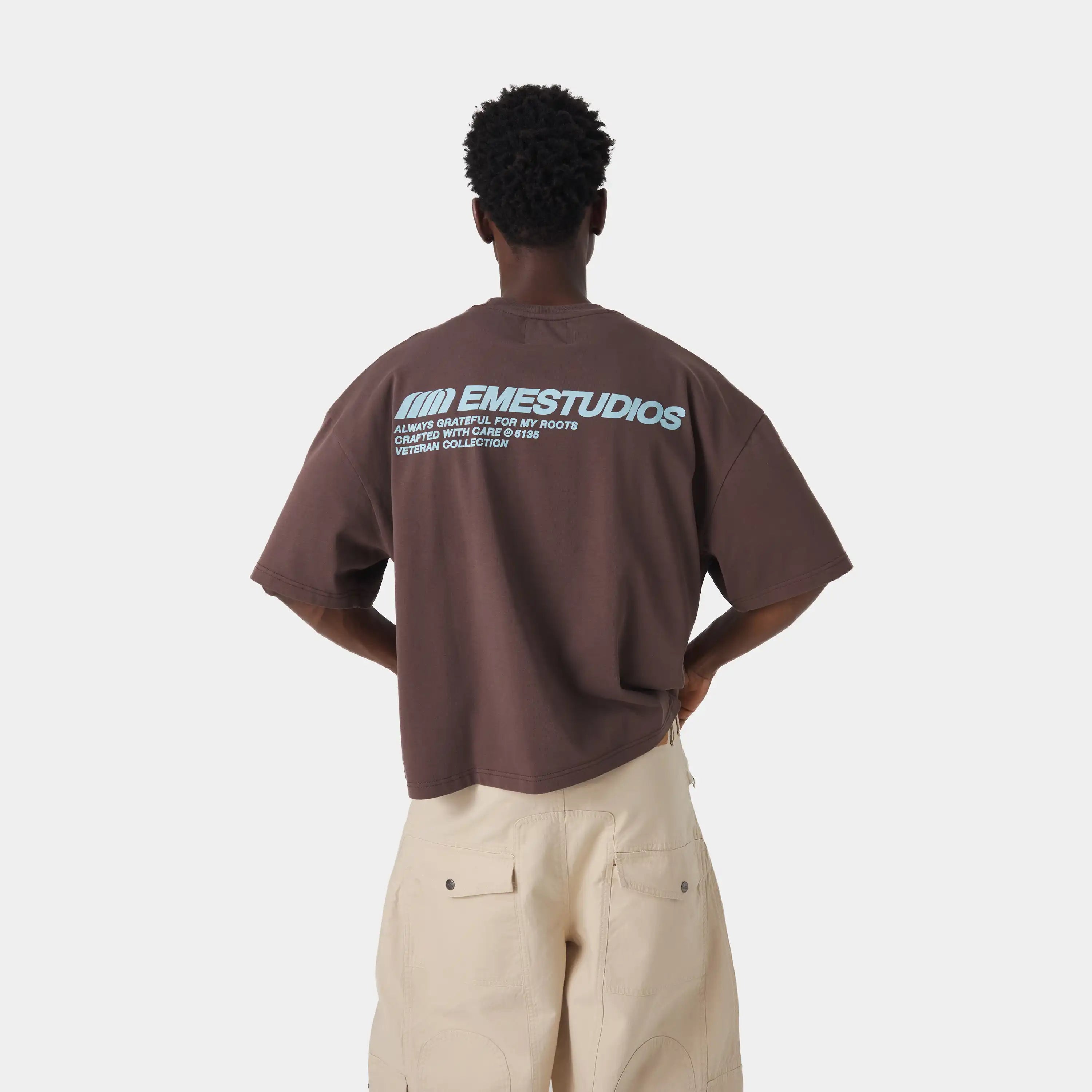 Roots Choco Oversized Tee – Eme Studios